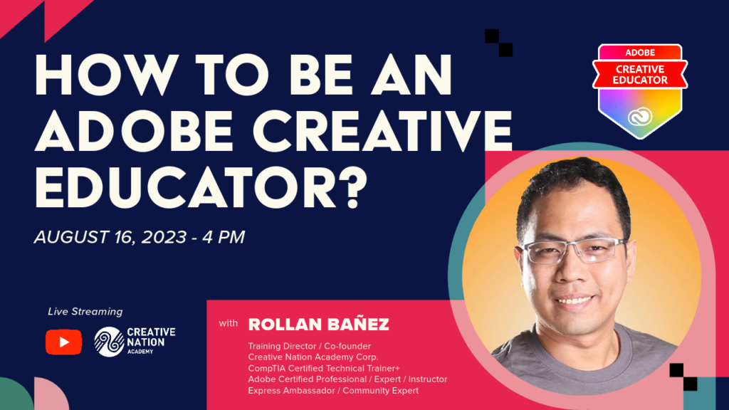 How to Be an Adobe Creative Educator? | Creative Nation Academy Corp.